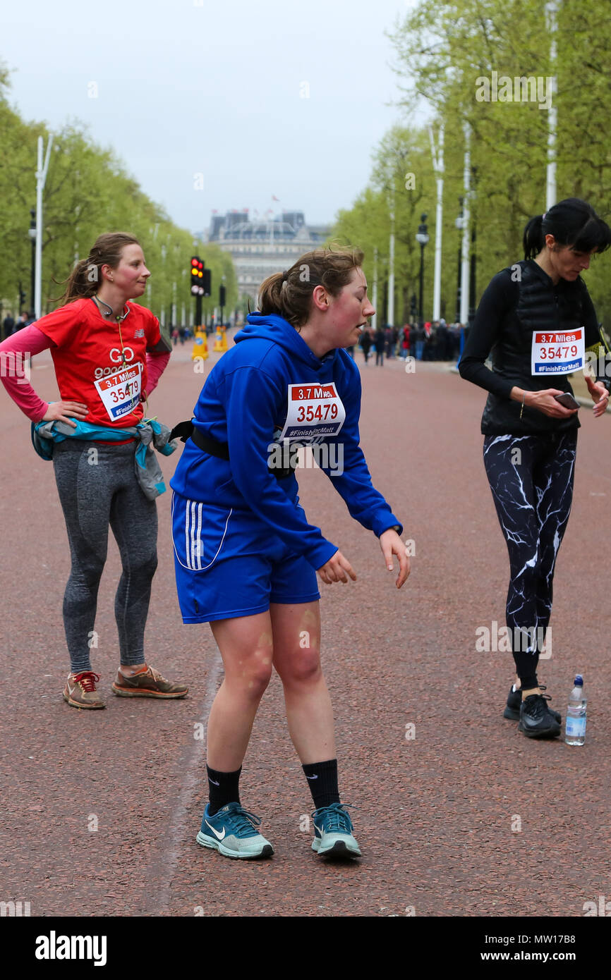 Marathon finish line view london hi-res stock photography and images ...