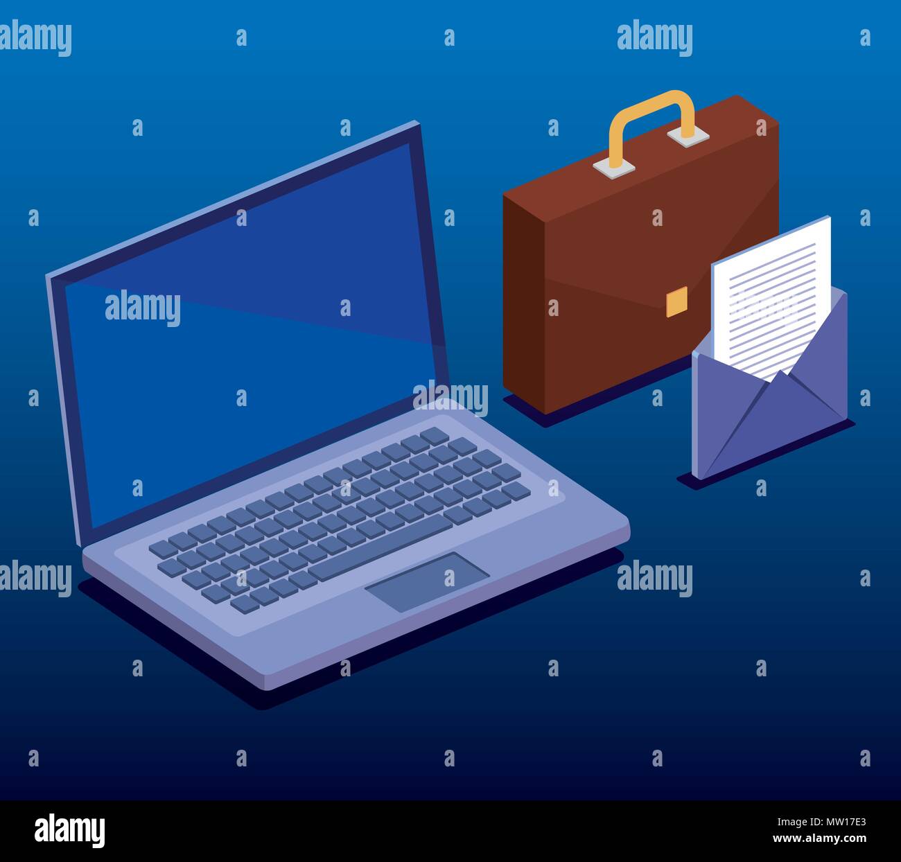 digital technology isometrics icons Stock Vector Image & Art - Alamy