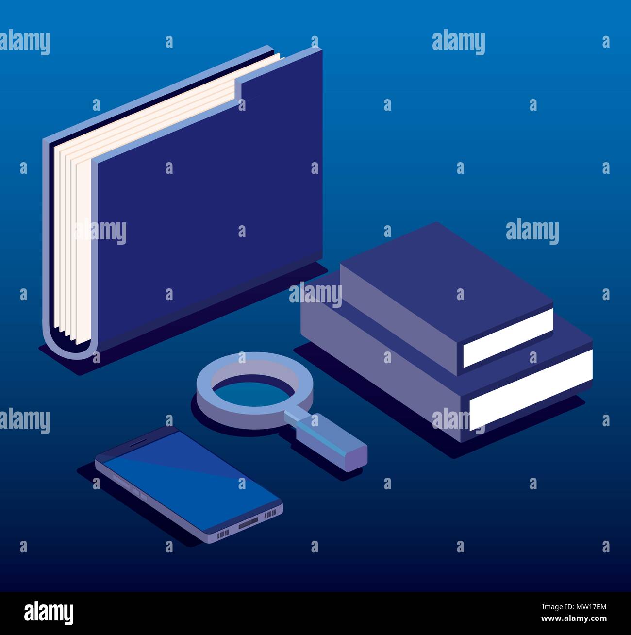 digital technology isometrics icons Stock Vector Image & Art - Alamy