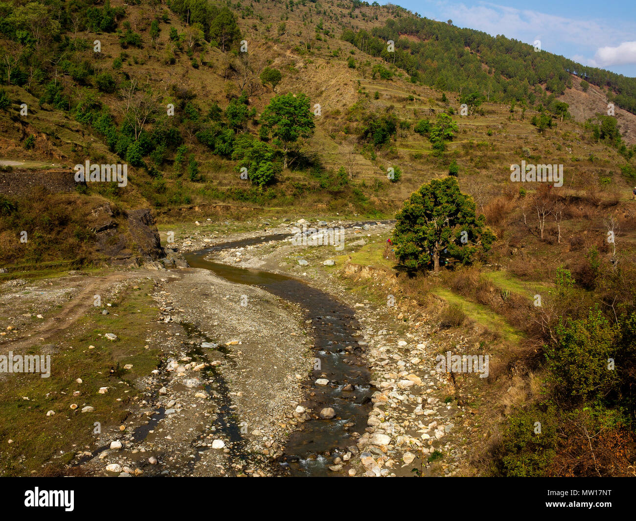 Panar River, Kumaon Hills, Uttarakhand, India Stock Photo - Alamy