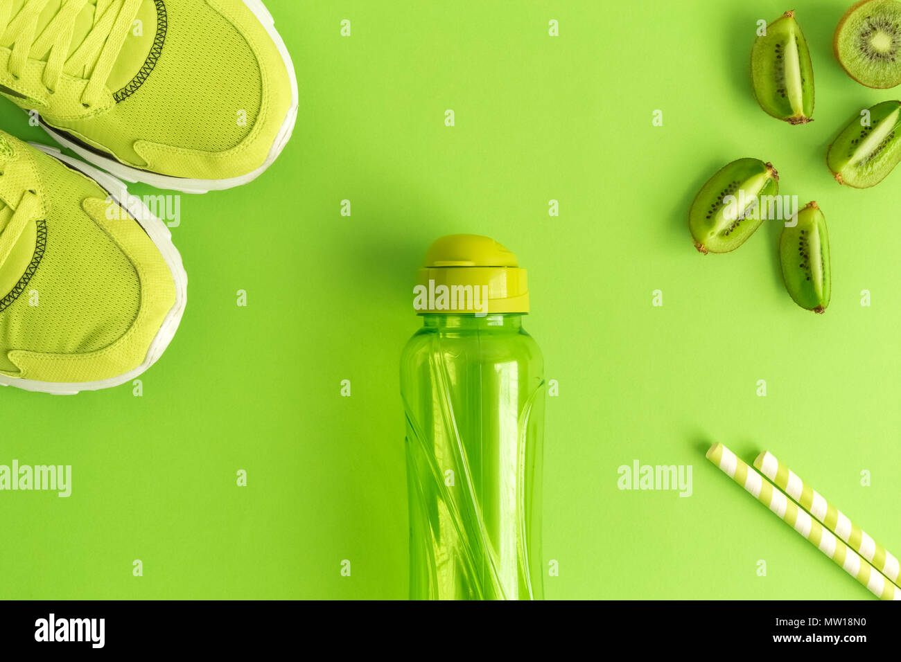 Healthy lifestyle minimal creative concept Stock Photo - Alamy