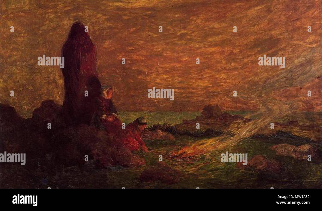 . Le Croisic, Girls at the Foot of a Standing Stone . English: Oil ... . Le Croisic, Girls at the Foot of a Standing Stone . English: Oil ...