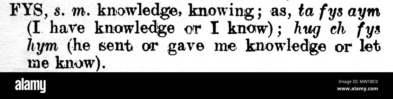 Cregeen hi-res stock photography and images - Alamy