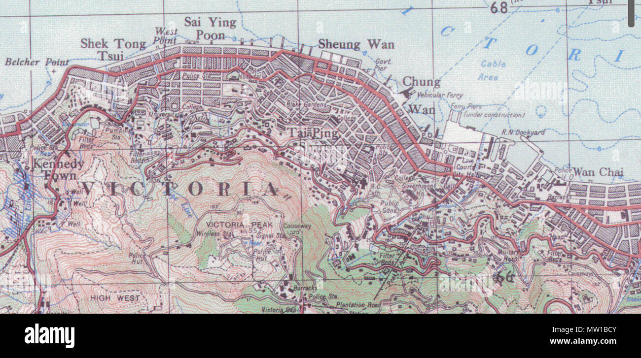 1957 map hi-res stock photography and images - Alamy