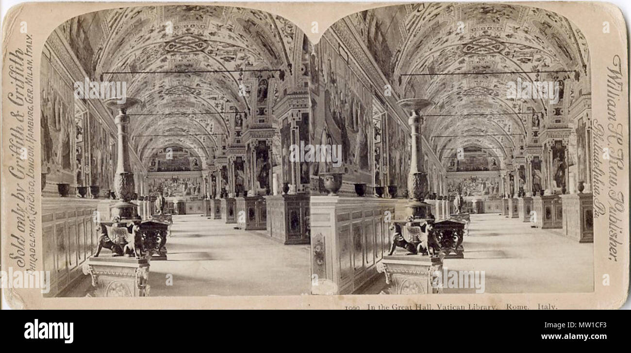 Vatican library columns hi-res stock photography and images - Alamy