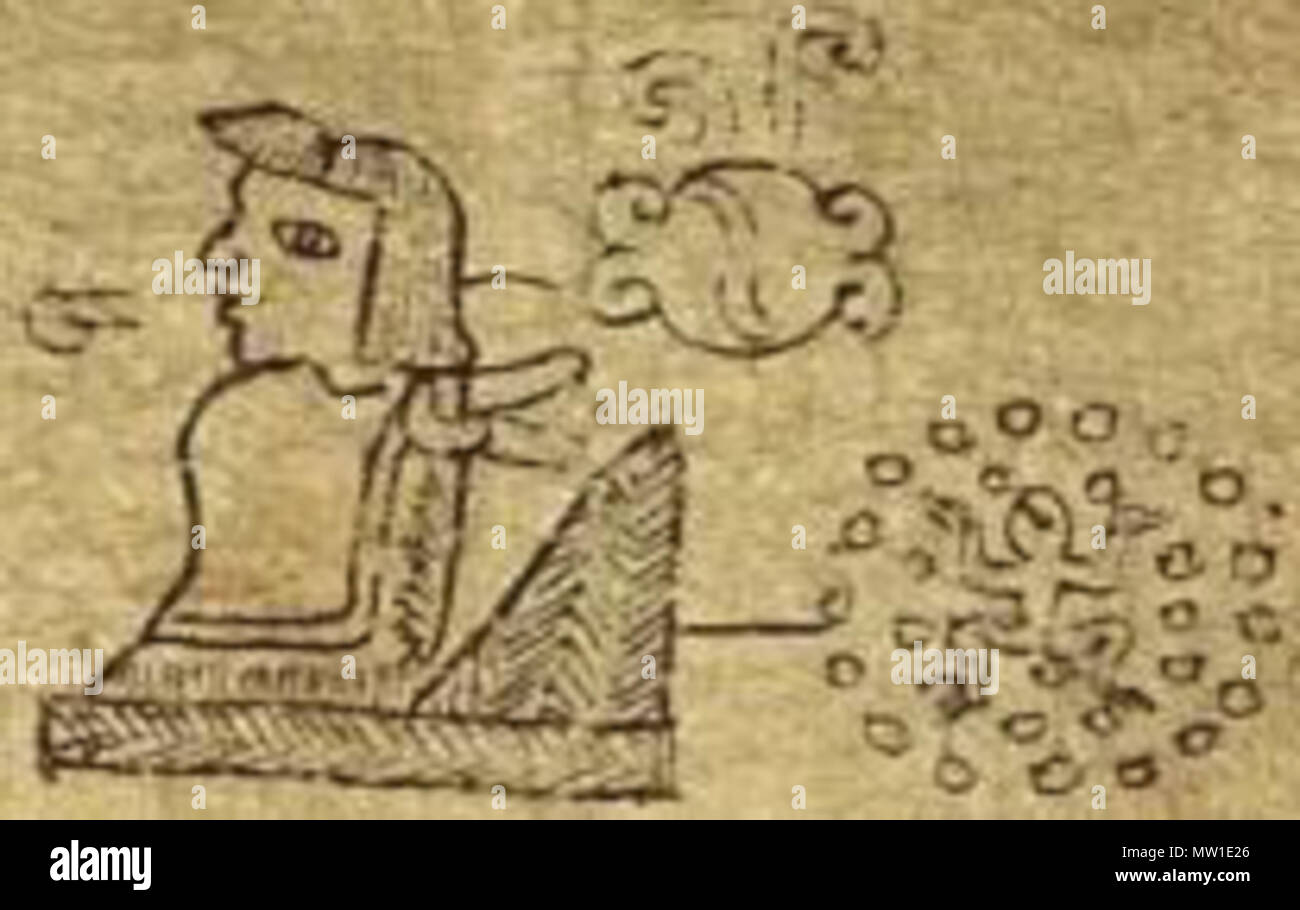 . The Tepanec ruler Tezozomoc. 16th century. Unknown 591 Tezozomoc ...