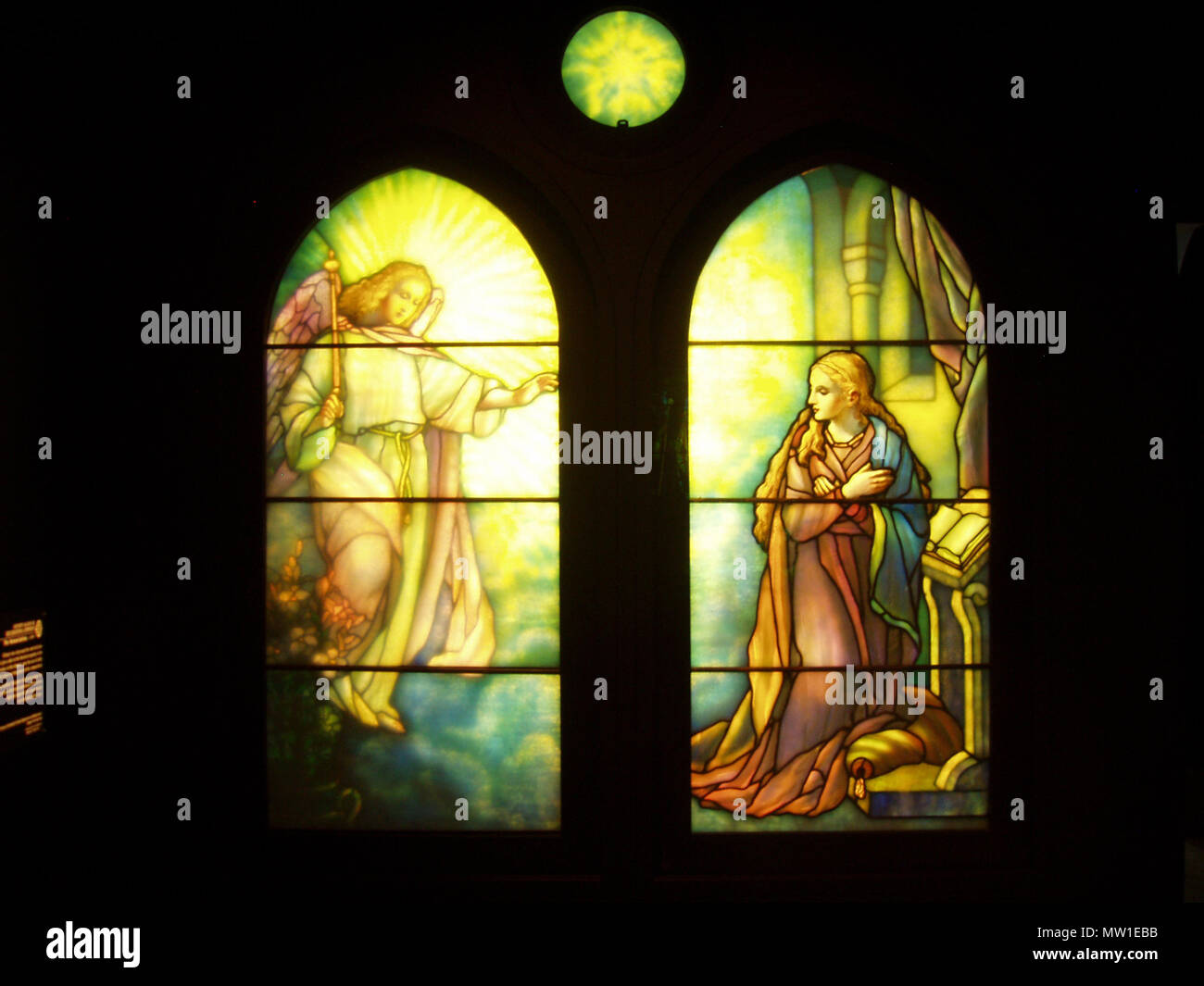 . The Annunciation - Tiffany Glass & Decorating Company, c. 1895. May ...