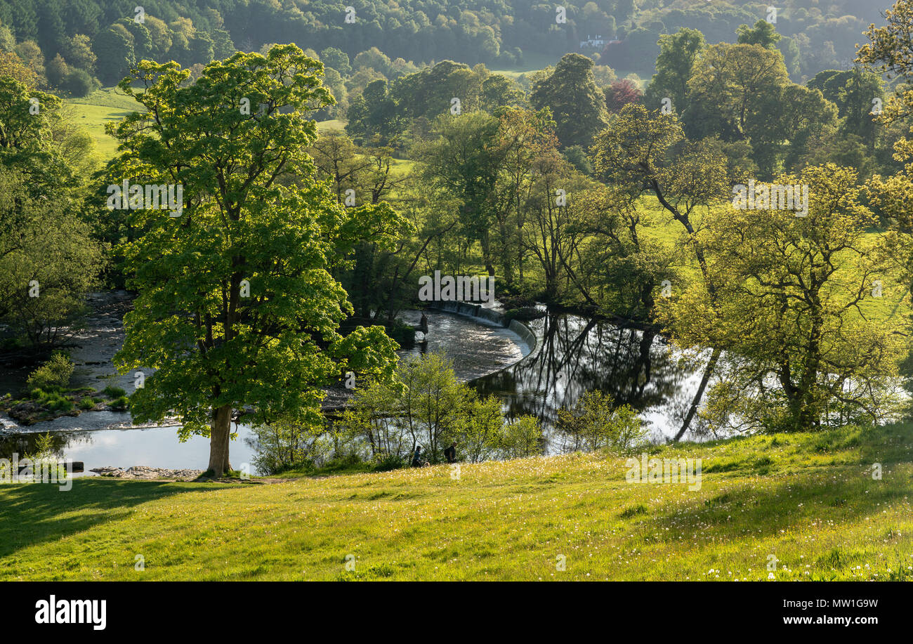 Horseshoe falls weir hi-res stock photography and images - Alamy