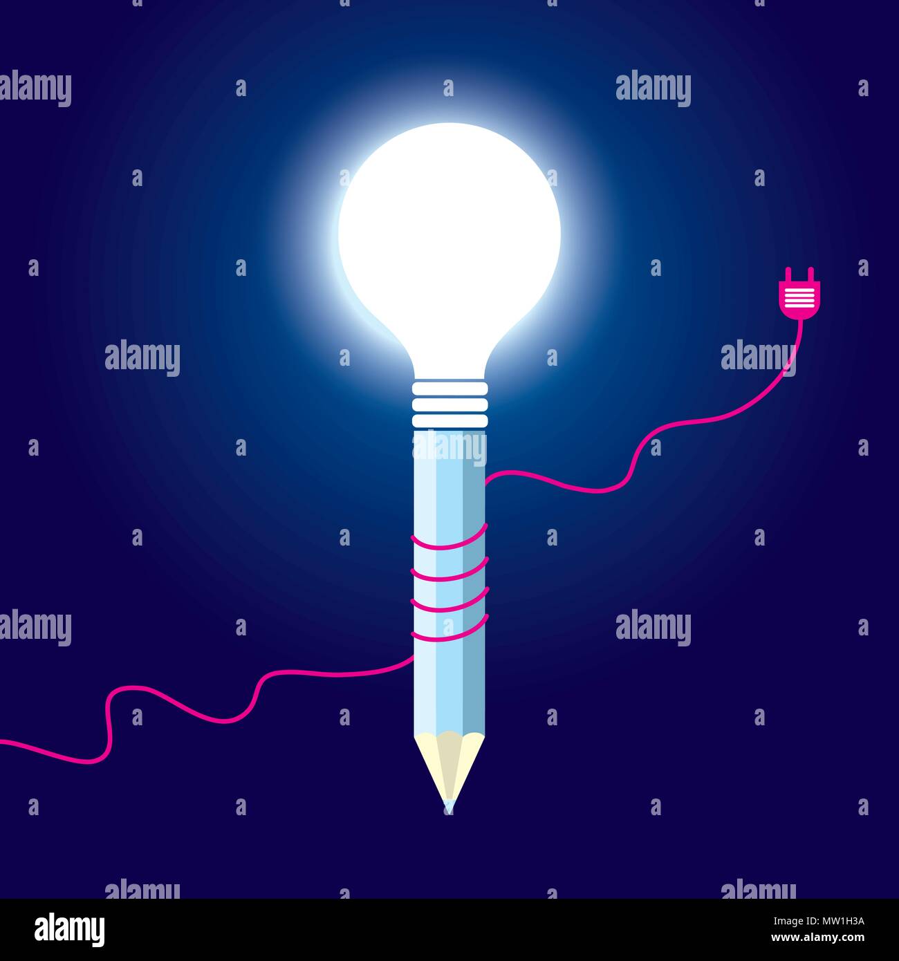 Electrical inventions Stock Vector Images - Alamy