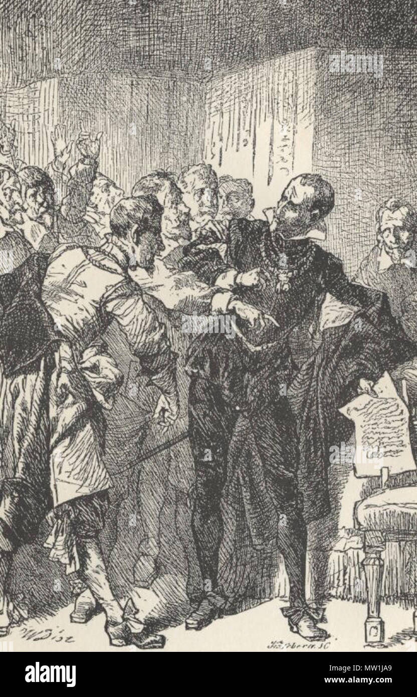 . English: Illustration from Friedrich Schiller: History of the Thirty ...