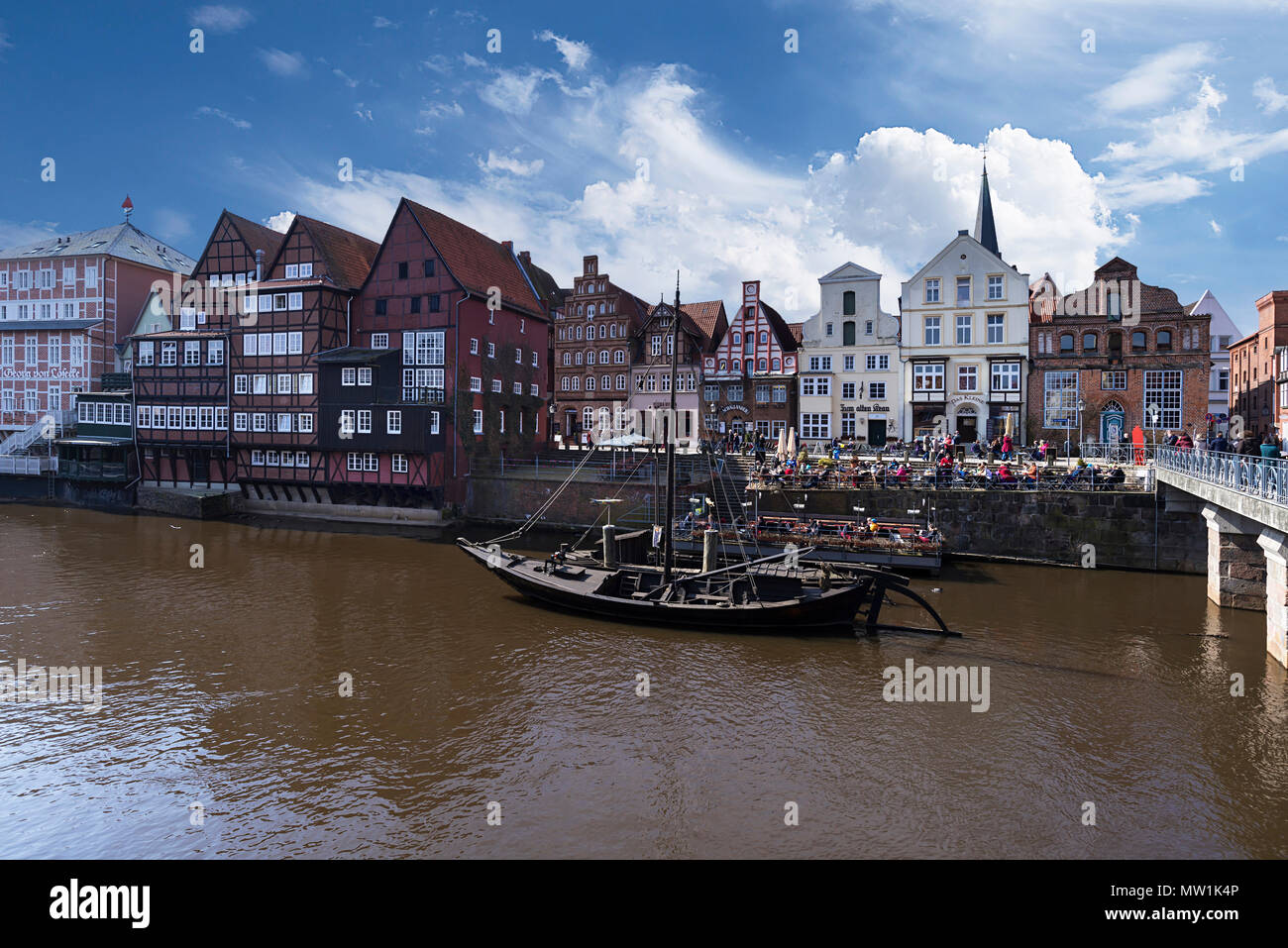Old boat replica hi-res stock photography and images - Alamy