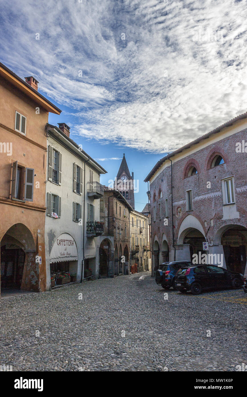 Panorama centro storico Avigliana Stock Photo - Alamy