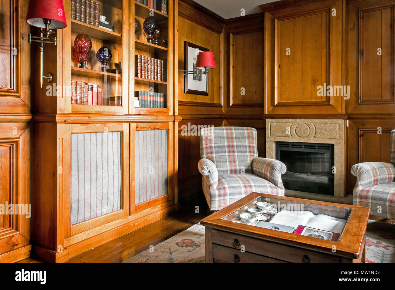 Interior of a lounge Stock Photo - Alamy