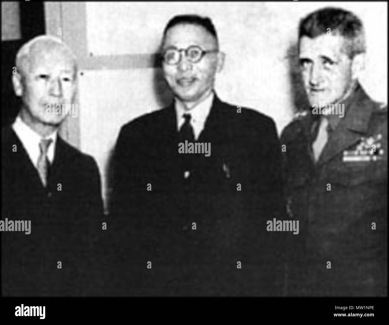 . Syngman Rhee, Kim Gu, John Hadge . 4 November 1945. Unknown 519 Rhee ...