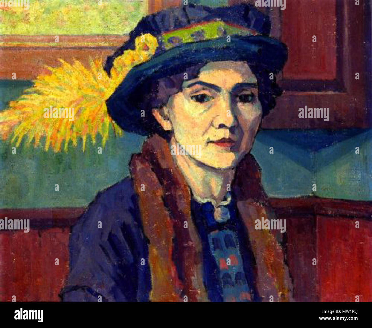. English: The Feathered Hat . 1915. Colourman (talk) 595 The Feathered ...