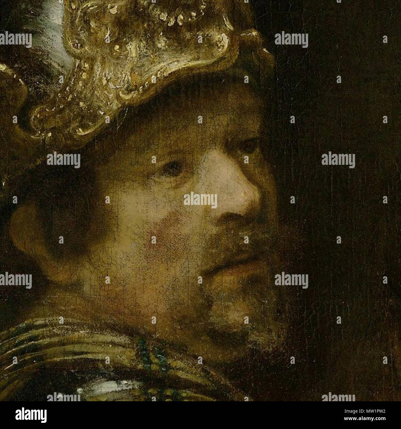 . English: Detail from Rembrandt's Night Watch. Shown is Reinier ...