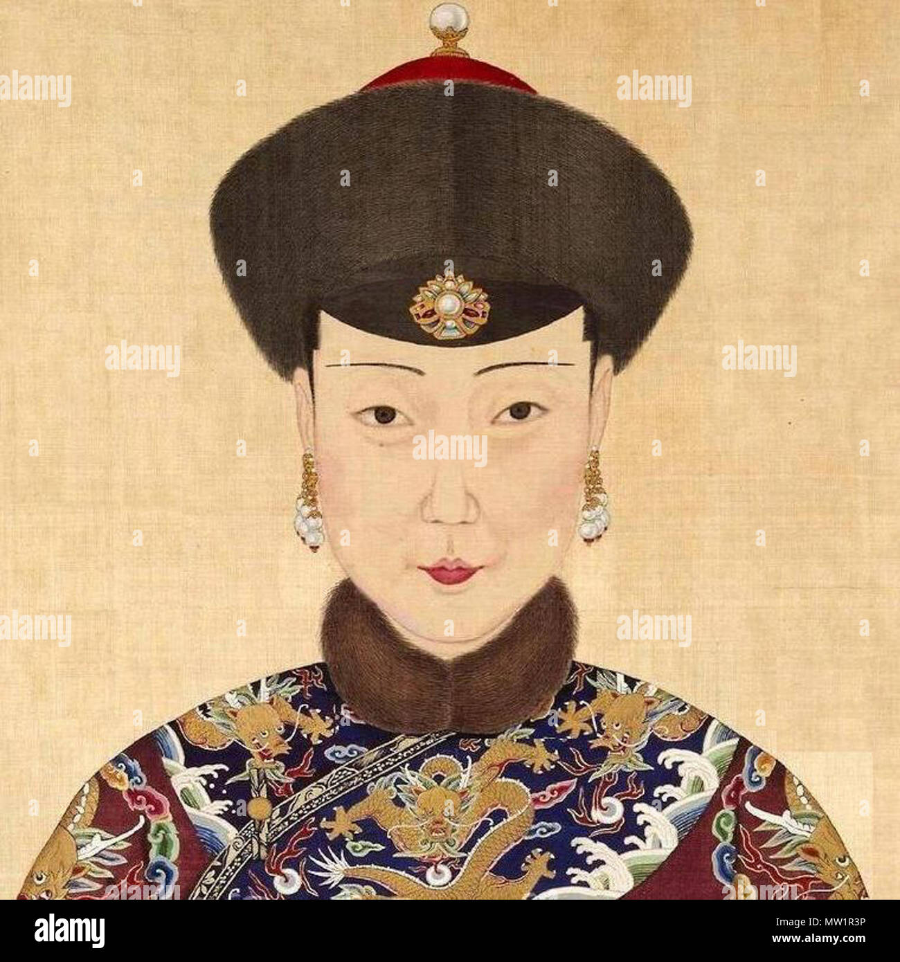 . The Official Imperial Portrait of Qing Dynasty's Imperial Consorts ...