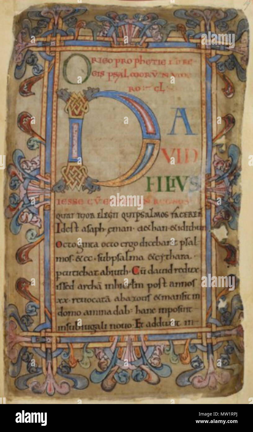 . English: British Library: Cotton MS Tiberius C VI Date: 3rd quarter ...