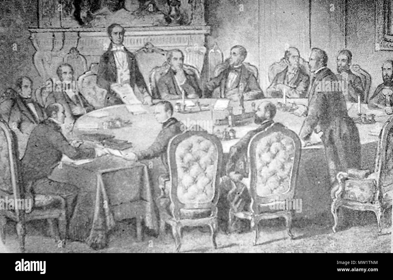 . Treaty of Paris - the participants . 1856. This file is lacking ...