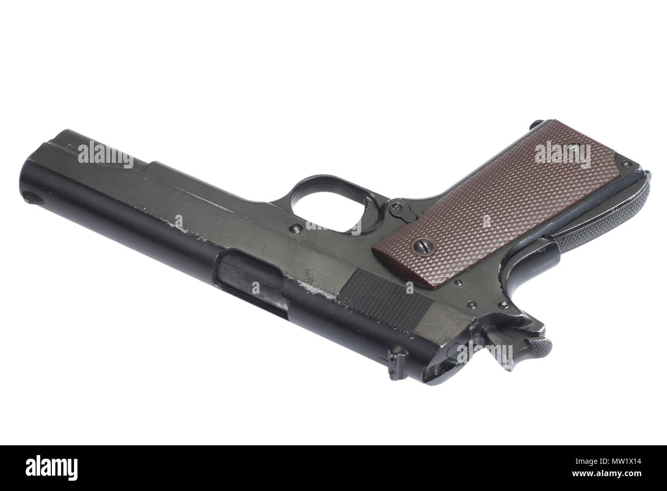 colt government M1911 isolated Stock Photo - Alamy