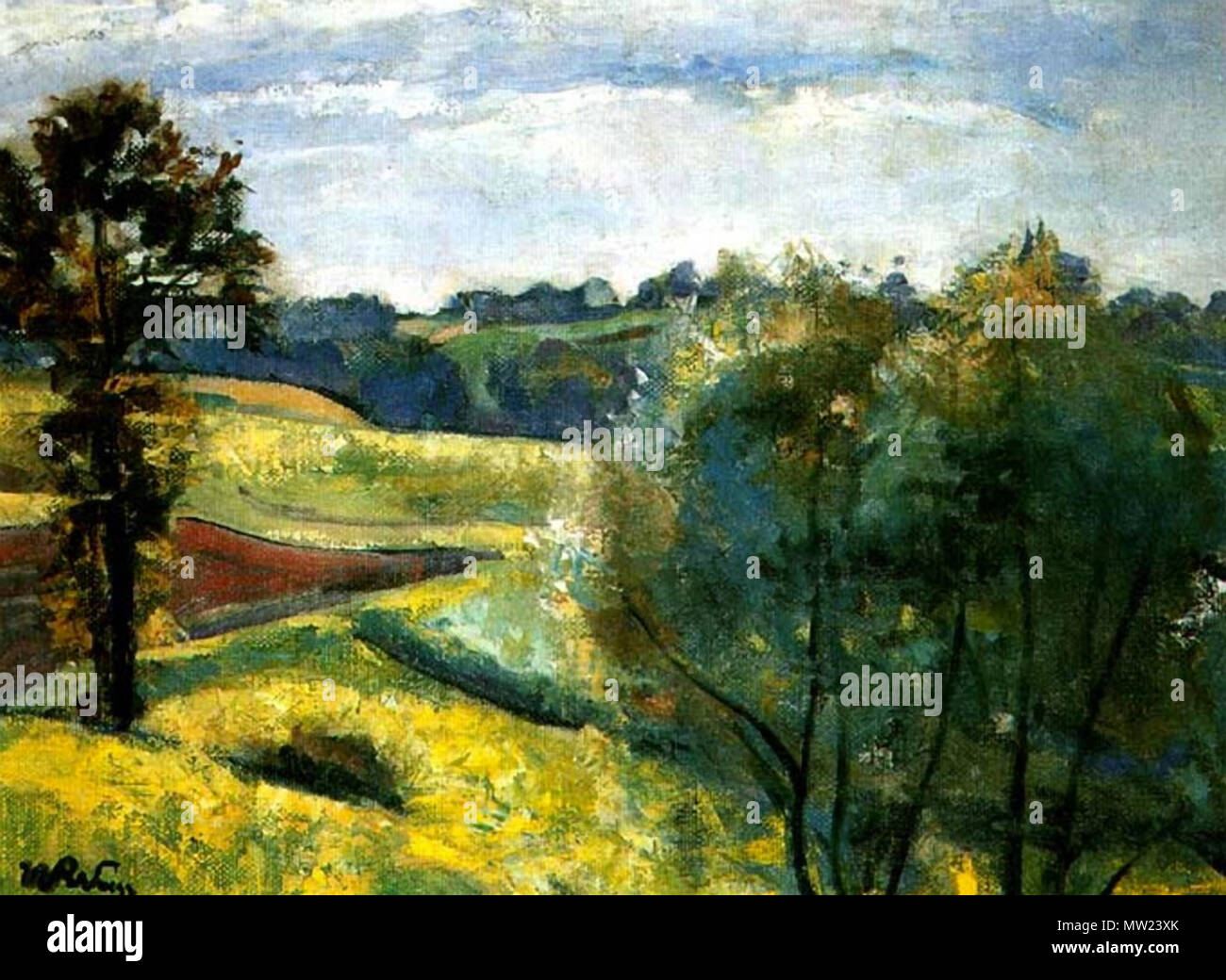 Wojciech weiss 1875 1950 polish painter hi-res stock photography and ...