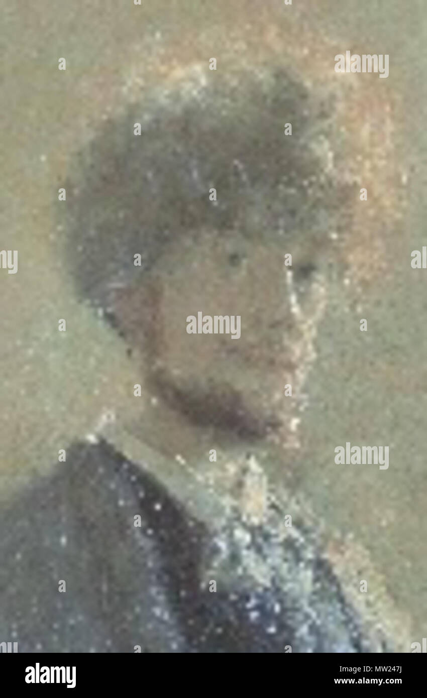 . English: Zelfportret (detail) van Evert Larock, 1889 . 26 May 2012 ...