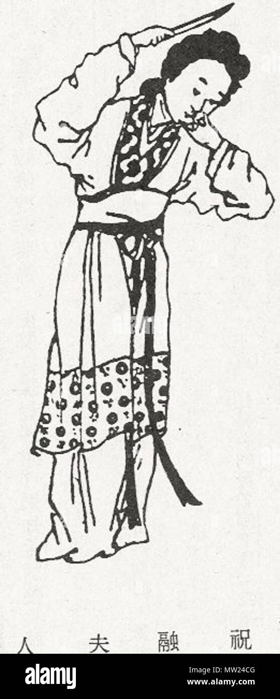 . English: Portrait of the Nanman leader Zhu Rong from a Qing Dynasty ...