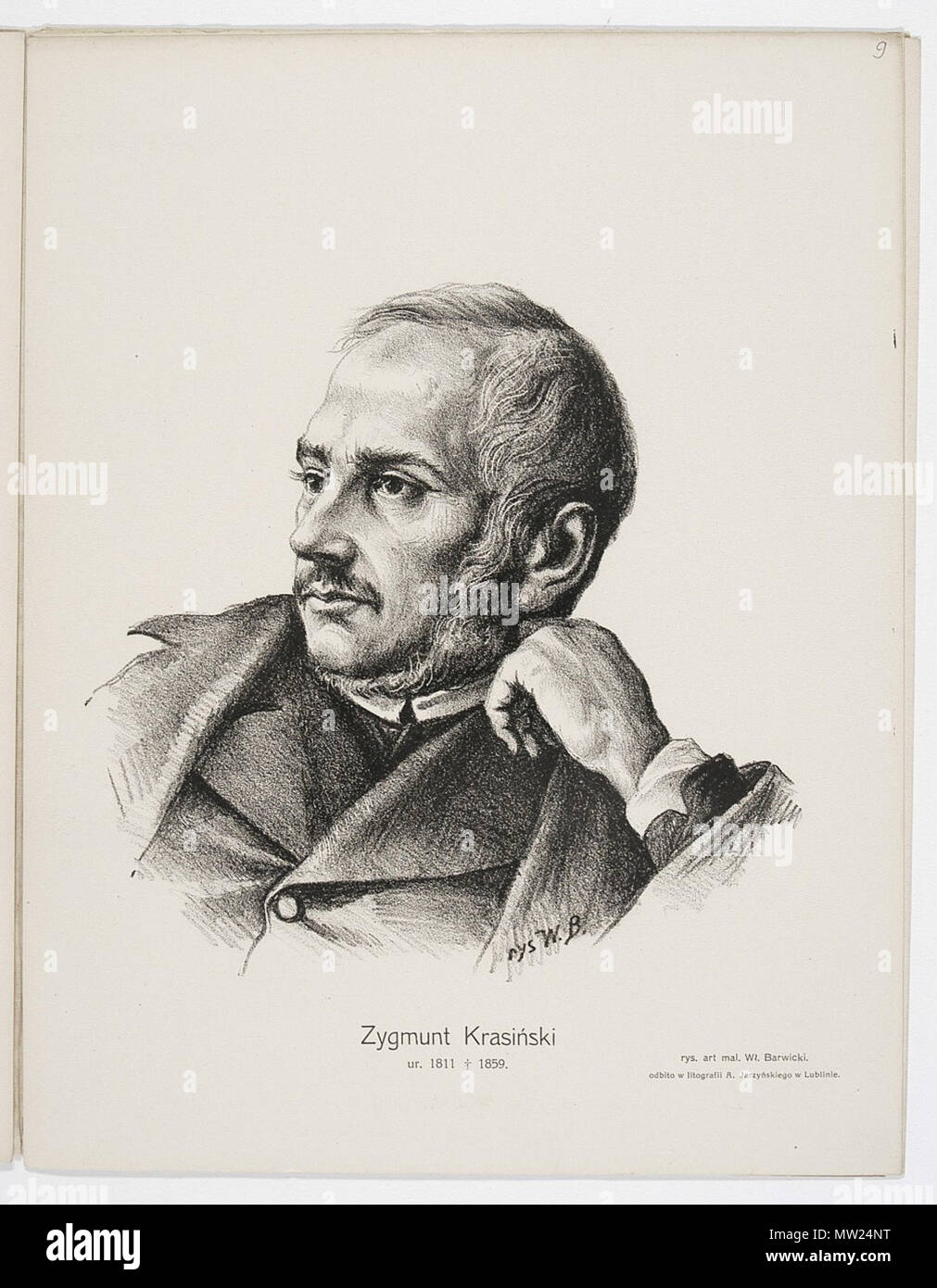 . Zygmunt Krasiński - a portrait from CBN Polona . Władysław Barwicki ...
