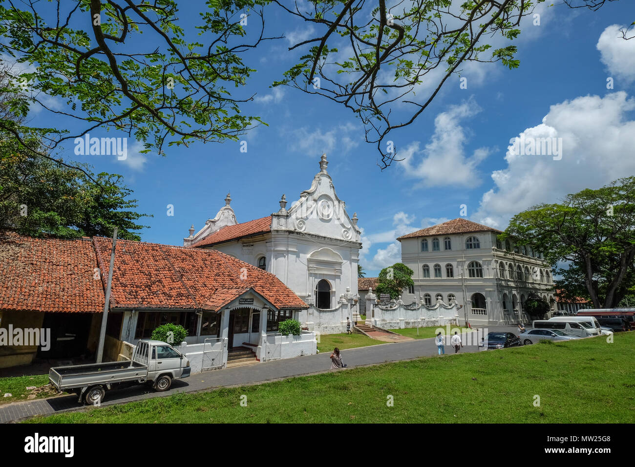 Galle, Sri Lanka - Sep 9, 2015. Old churches in Galle, Sri Lanka. Galle ...