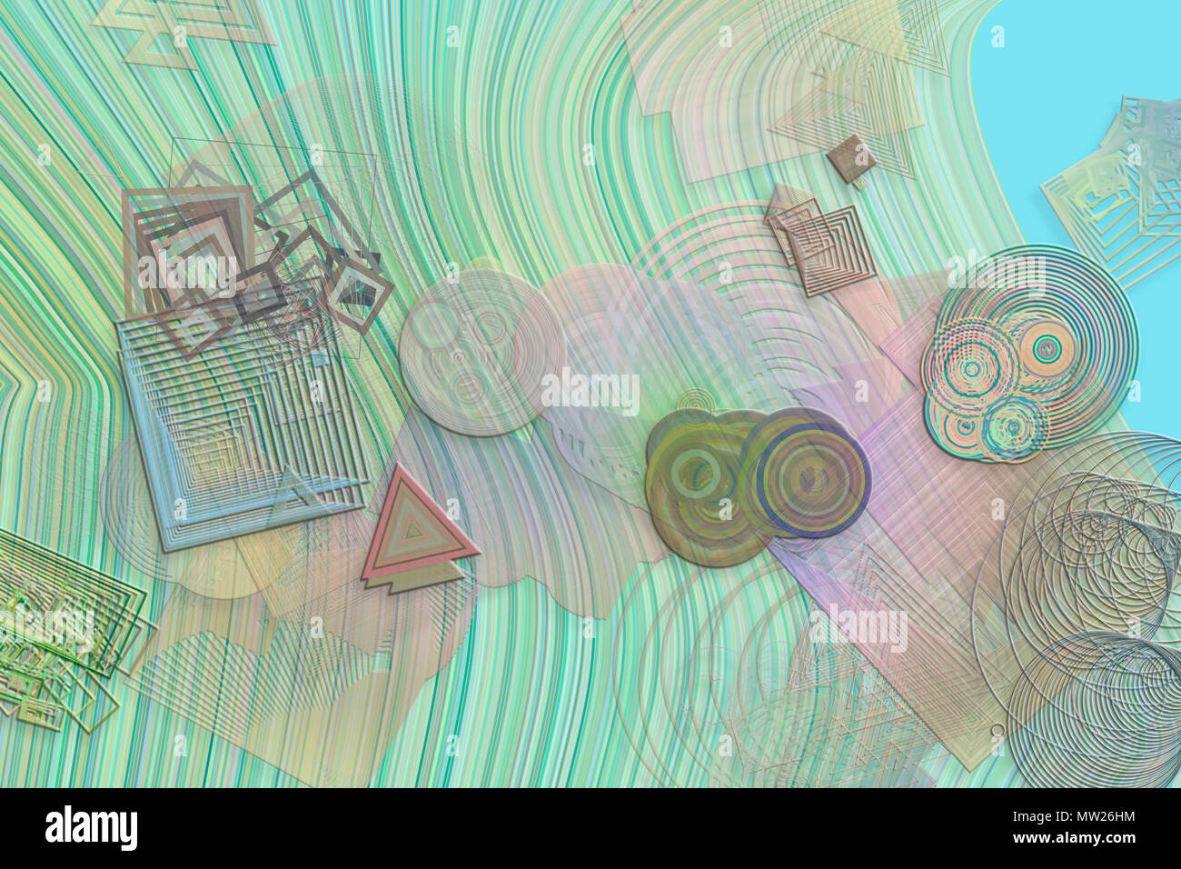 Abstract blended shapes & texture background for web page, graphic ...