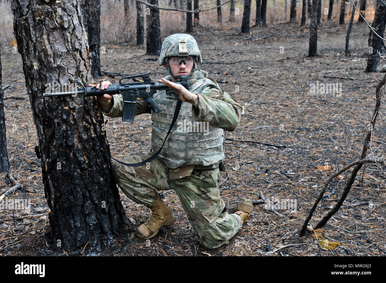 Pfc. Toby Mosley, 428th Mobility Augmentation Company, 397th Engineer ...