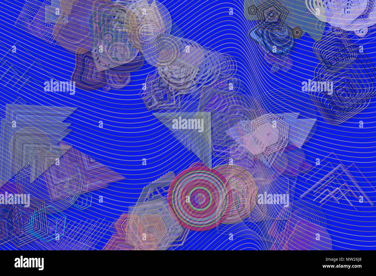 Abstract blended shapes & texture background for web page, graphic ...