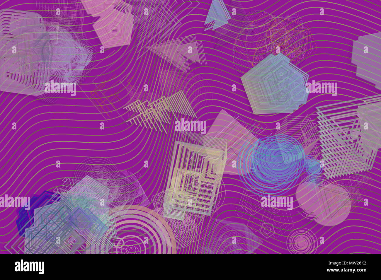Abstract blended shapes & texture background for web page, graphic ...