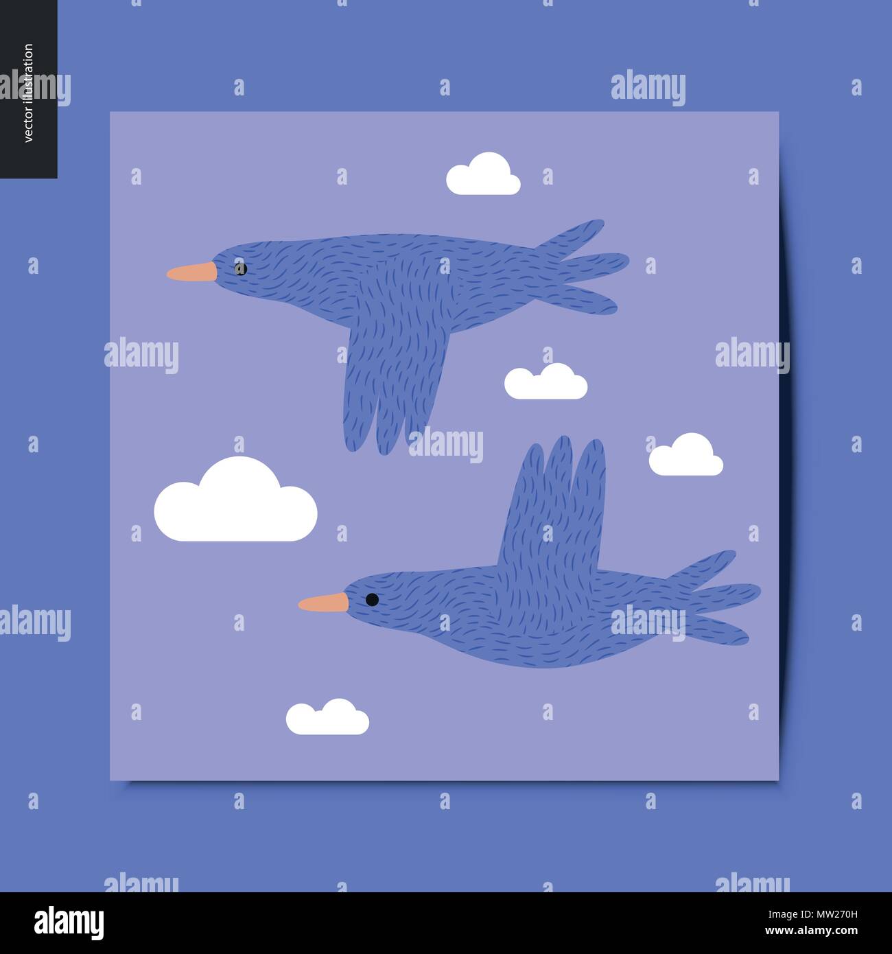 Flying Things Stock Vector Images - Alamy