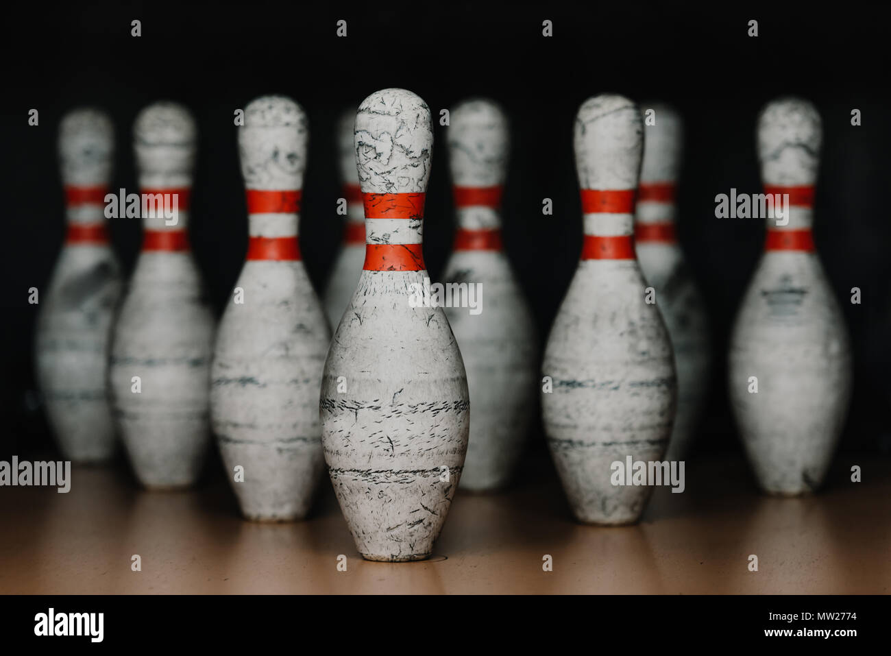 Bowling alley pins hi-res stock photography and images - Alamy