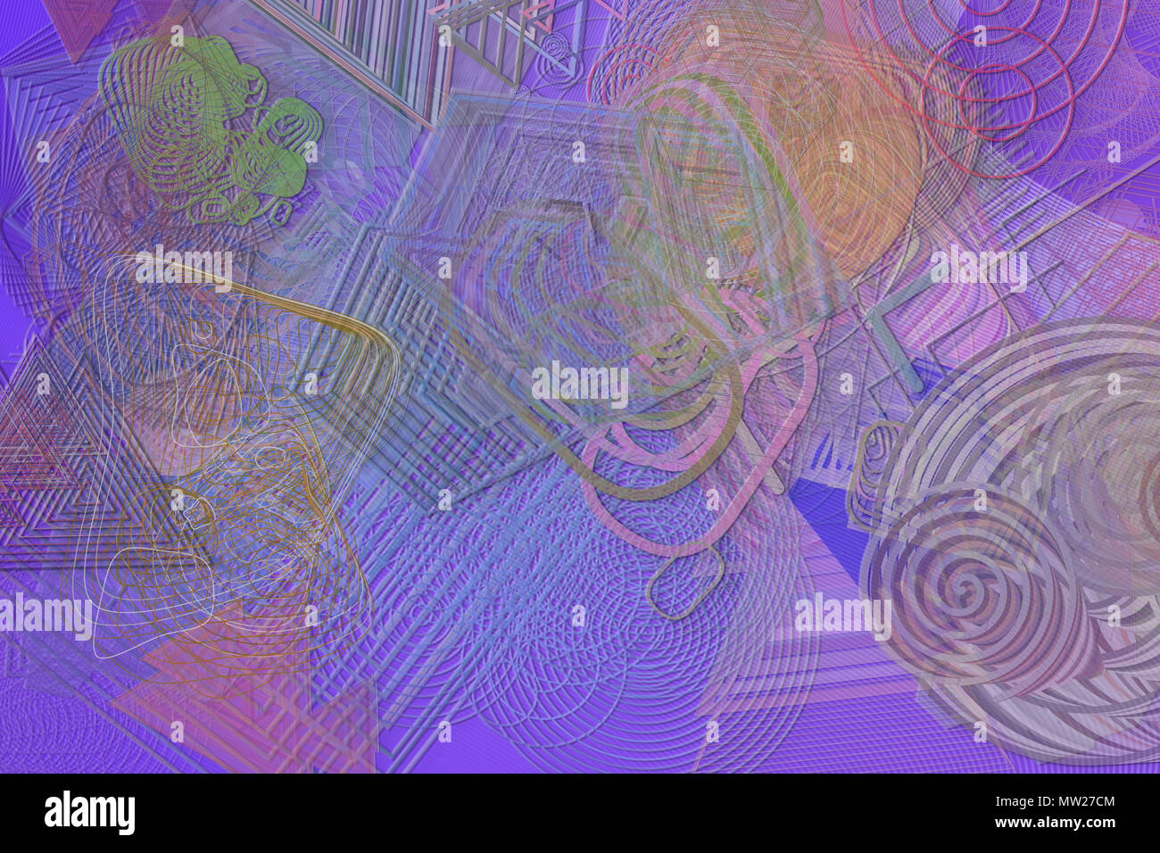 Abstract blended shapes & texture background for web page, graphic ...