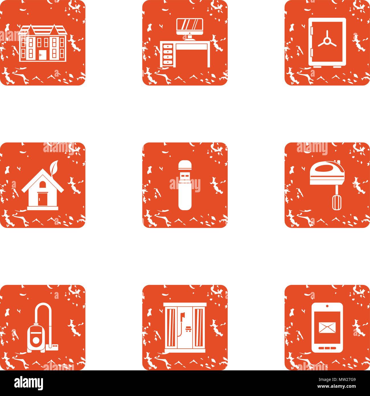 High tech hut Stock Vector Images - Alamy