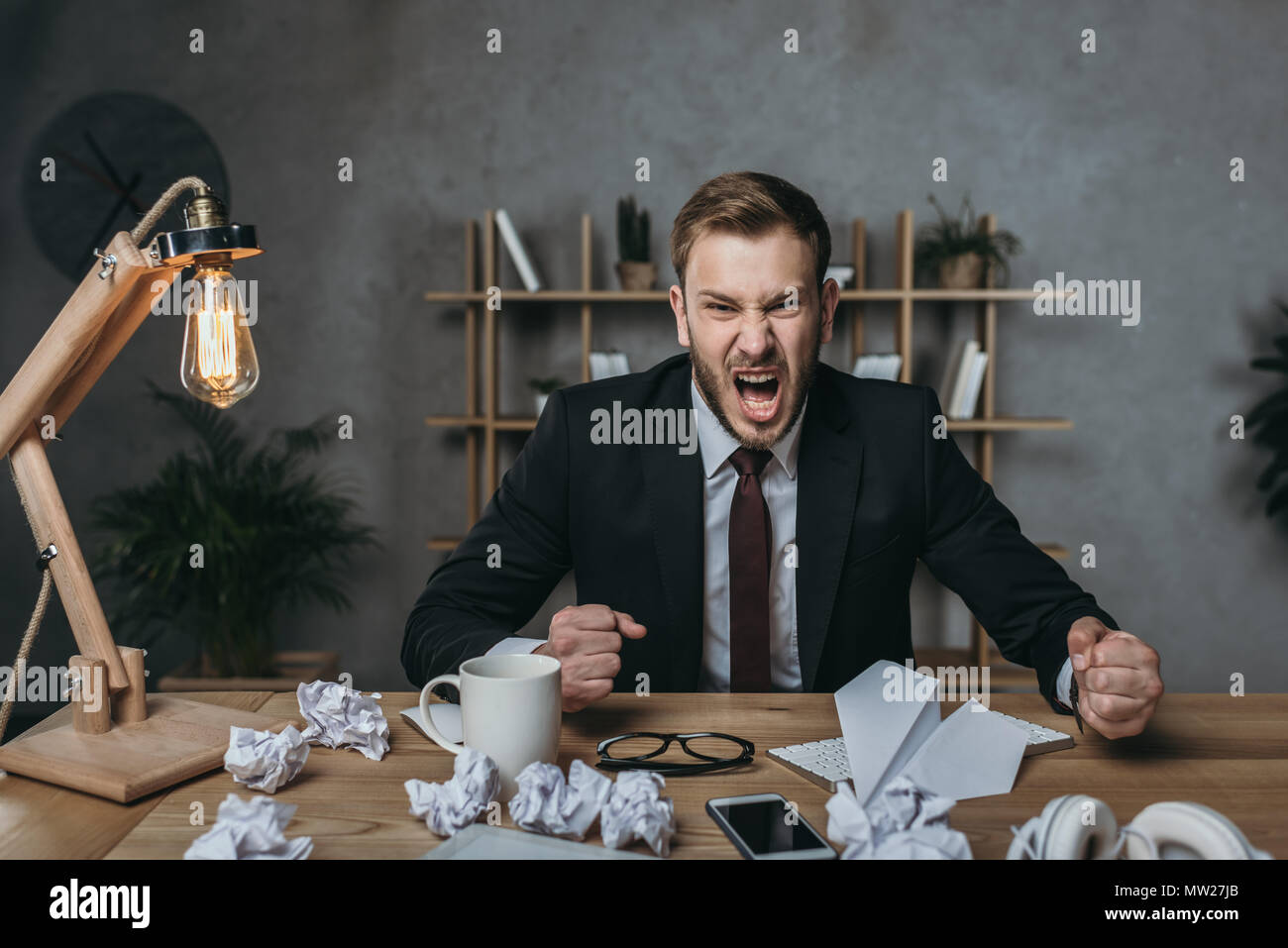 Messy suit hi-res stock photography and images - Alamy
