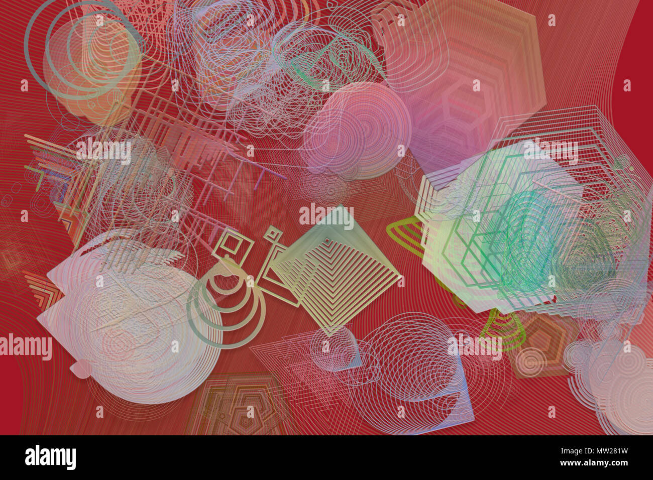 Abstract blended shapes & texture background for web page, graphic ...