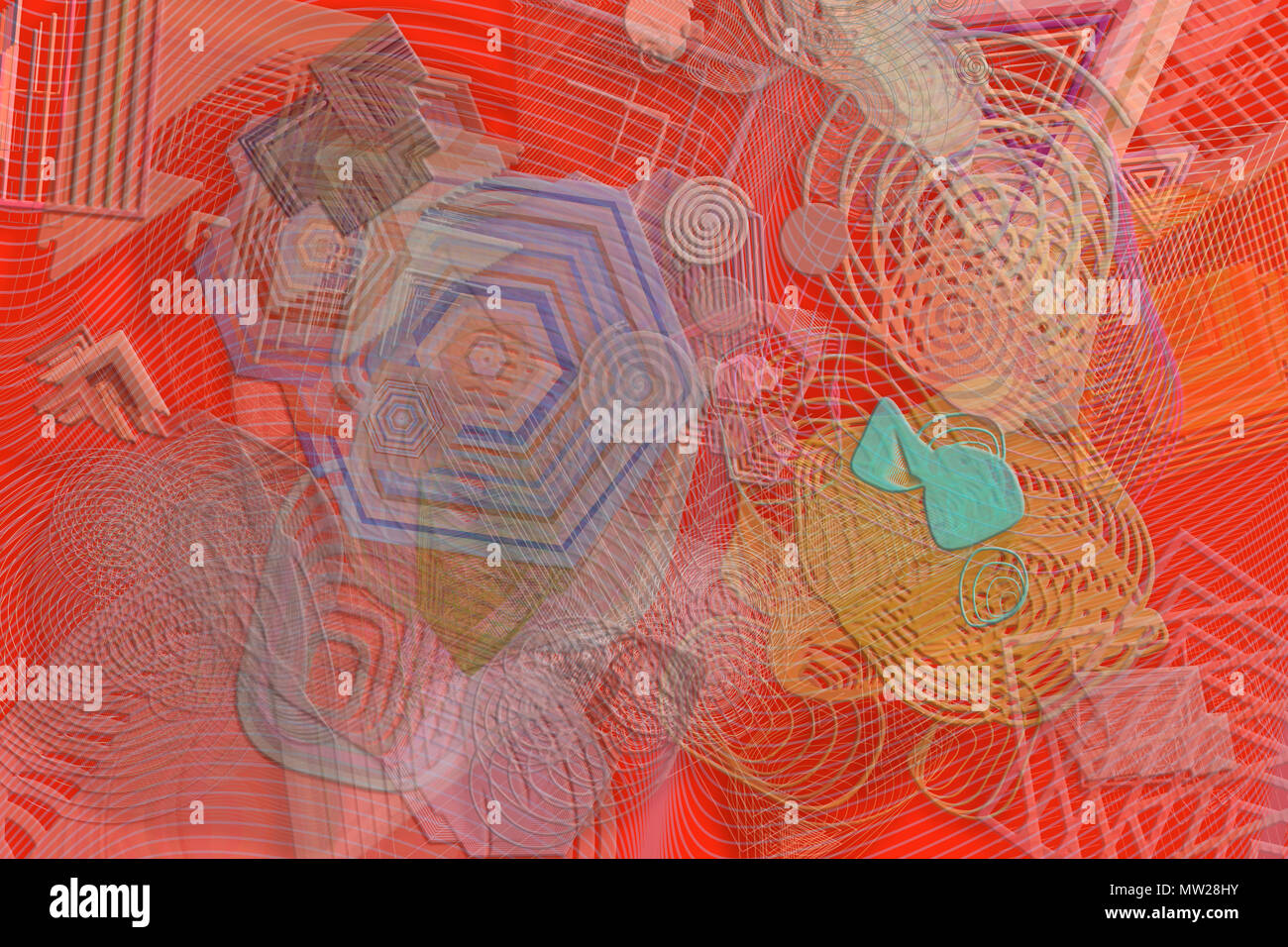 Abstract blended shapes & texture background for web page, graphic ...