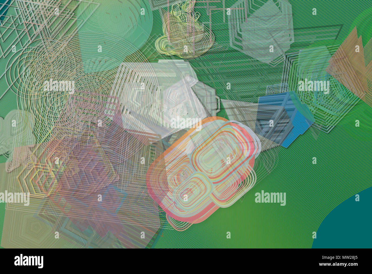 Abstract blended shapes & texture background for web page, graphic ...