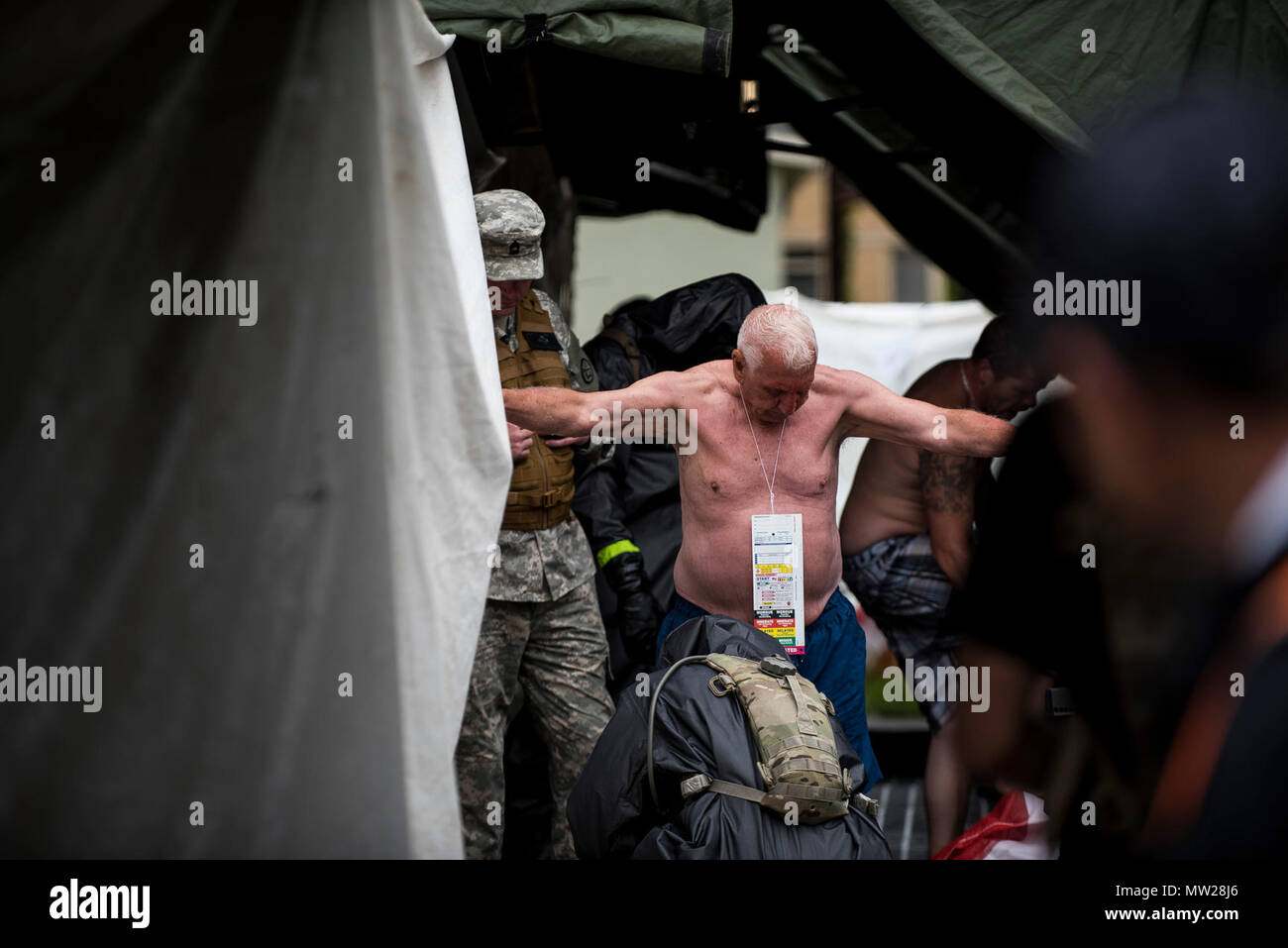 Man in civil defence uniform hi-res stock photography and images - Alamy