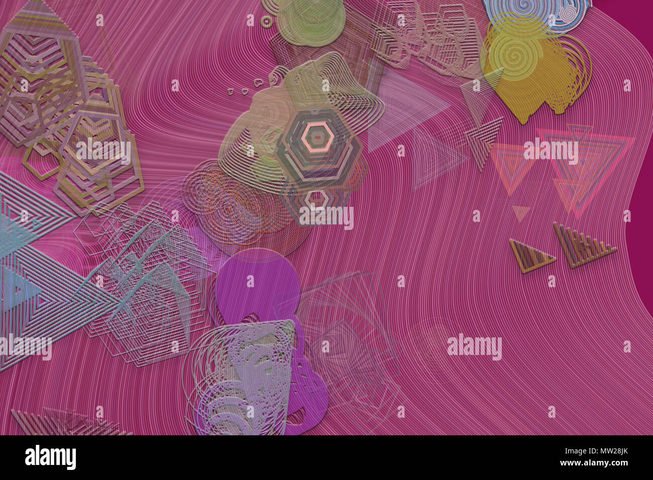 Abstract blended shapes & texture background for web page, graphic ...