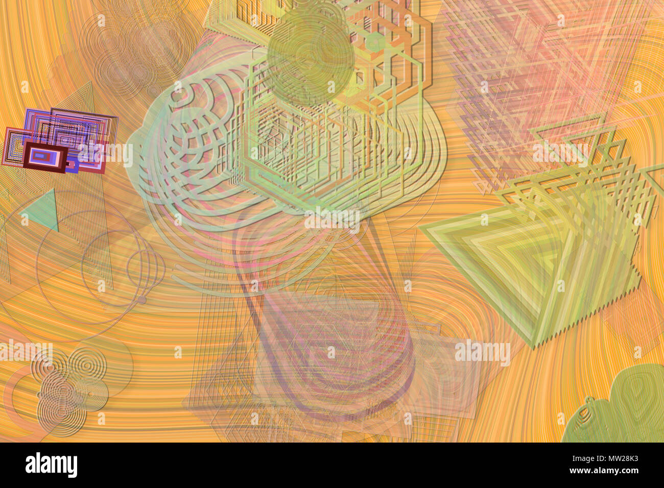 Abstract blended shapes & texture background for web page, graphic ...