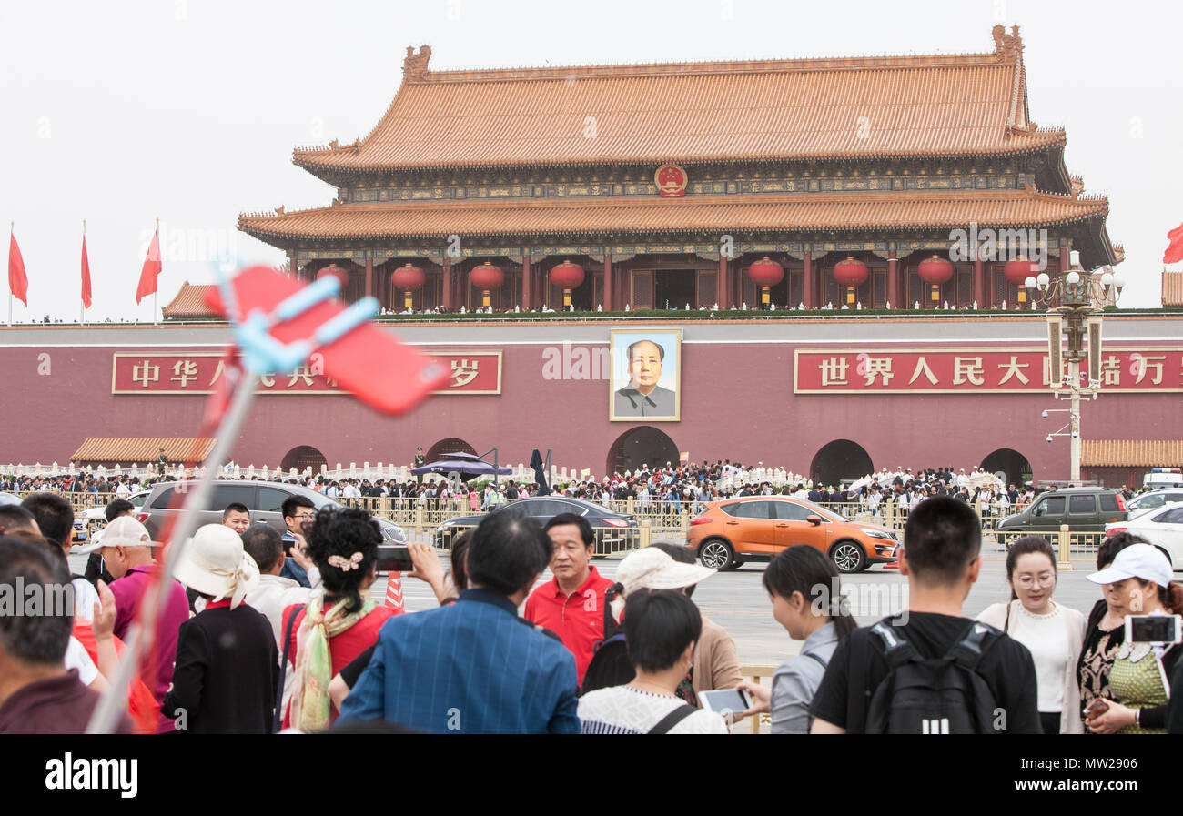 selfie stick,selfie,Tiananmen,Square,centre,of,Beijing,Peking,capital ...
