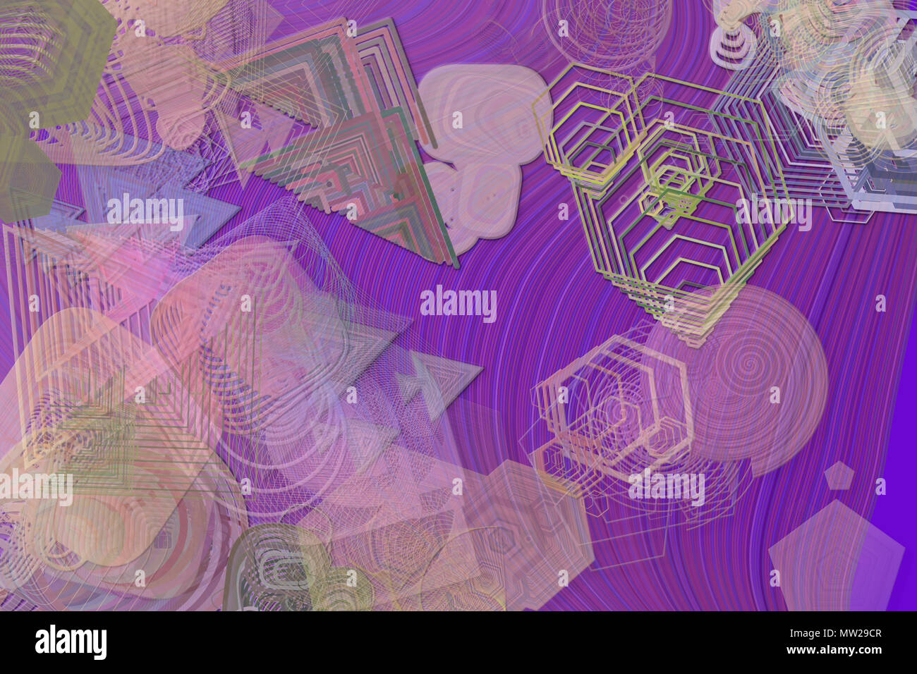 Abstract blended shapes & texture background for web page, graphic ...