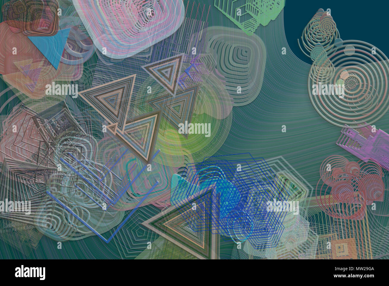 Abstract blended shapes & texture background for web page, graphic ...