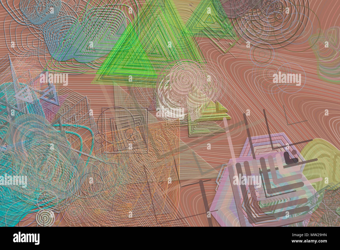 Abstract blended shapes & texture background for web page, graphic ...