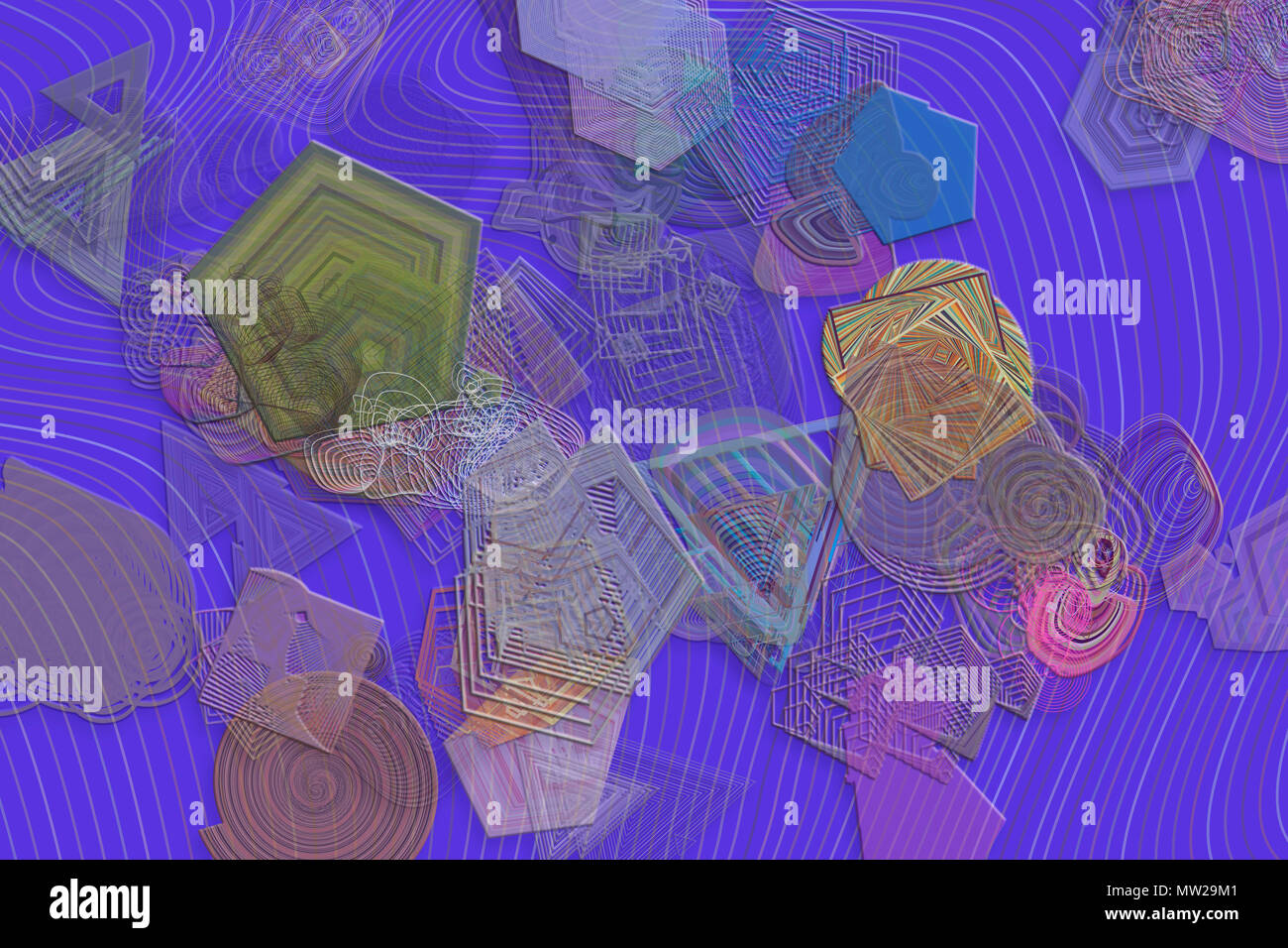 Abstract blended shapes & texture background for web page, graphic ...