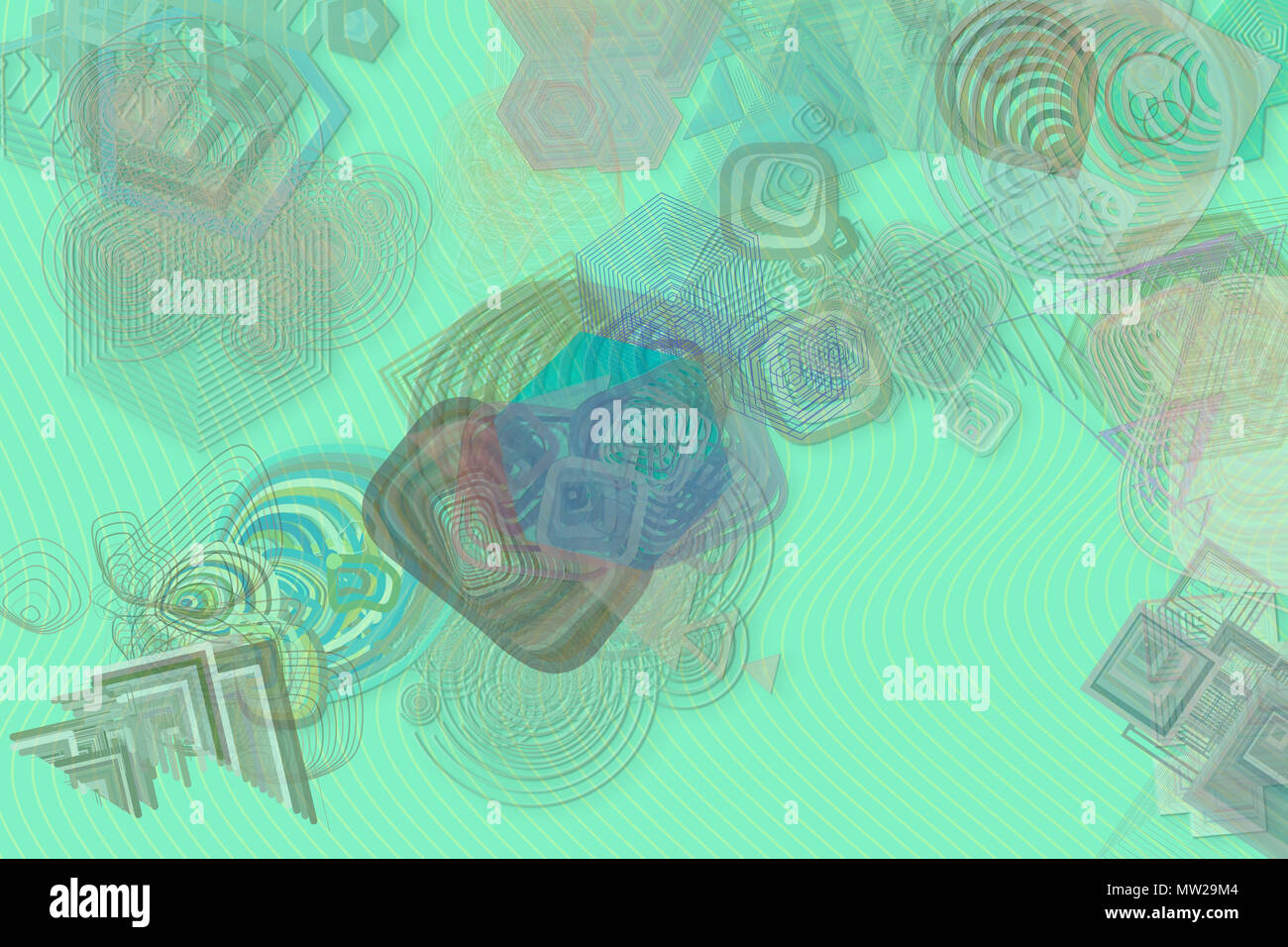 Abstract blended shapes & texture background for web page, graphic ...